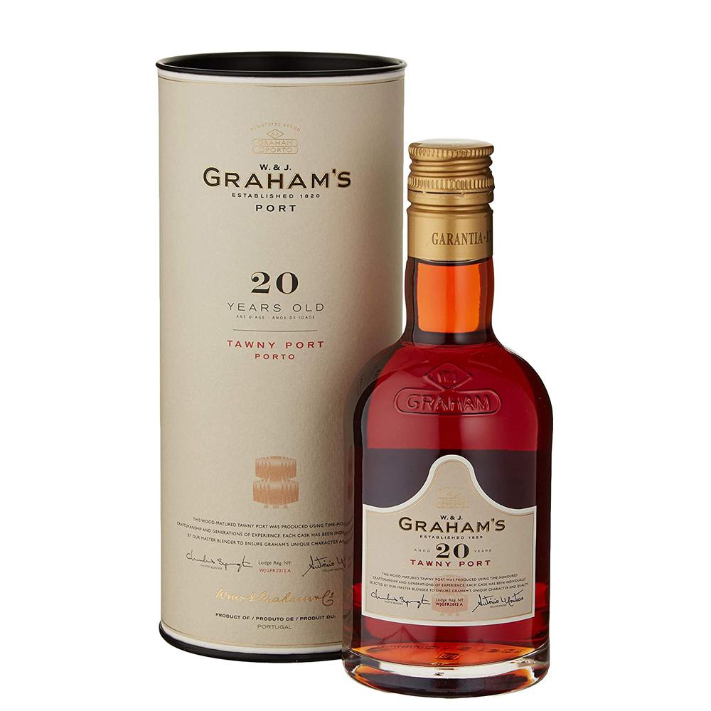 Graham's 20 Year Old Tawny Port Mini (20cl) – Taurus Wines